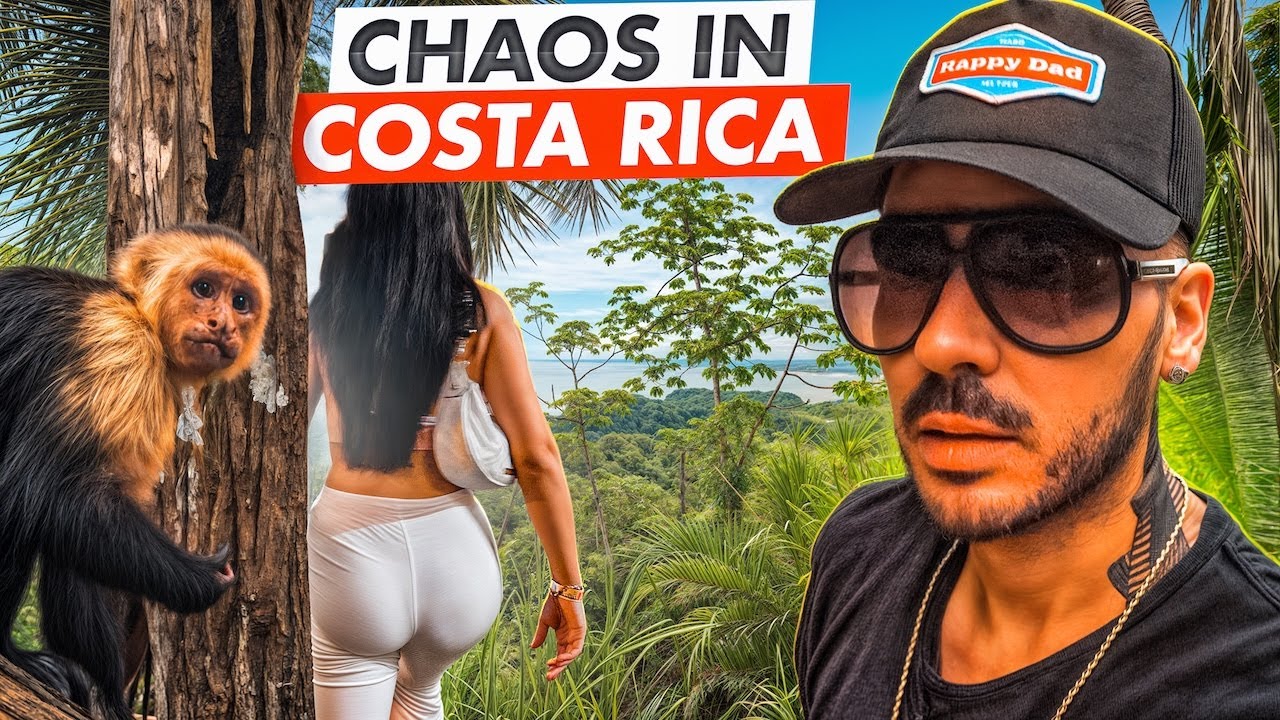 The real Jaco, Costa Rica Nightlife! Monkey's Included? - YouTube