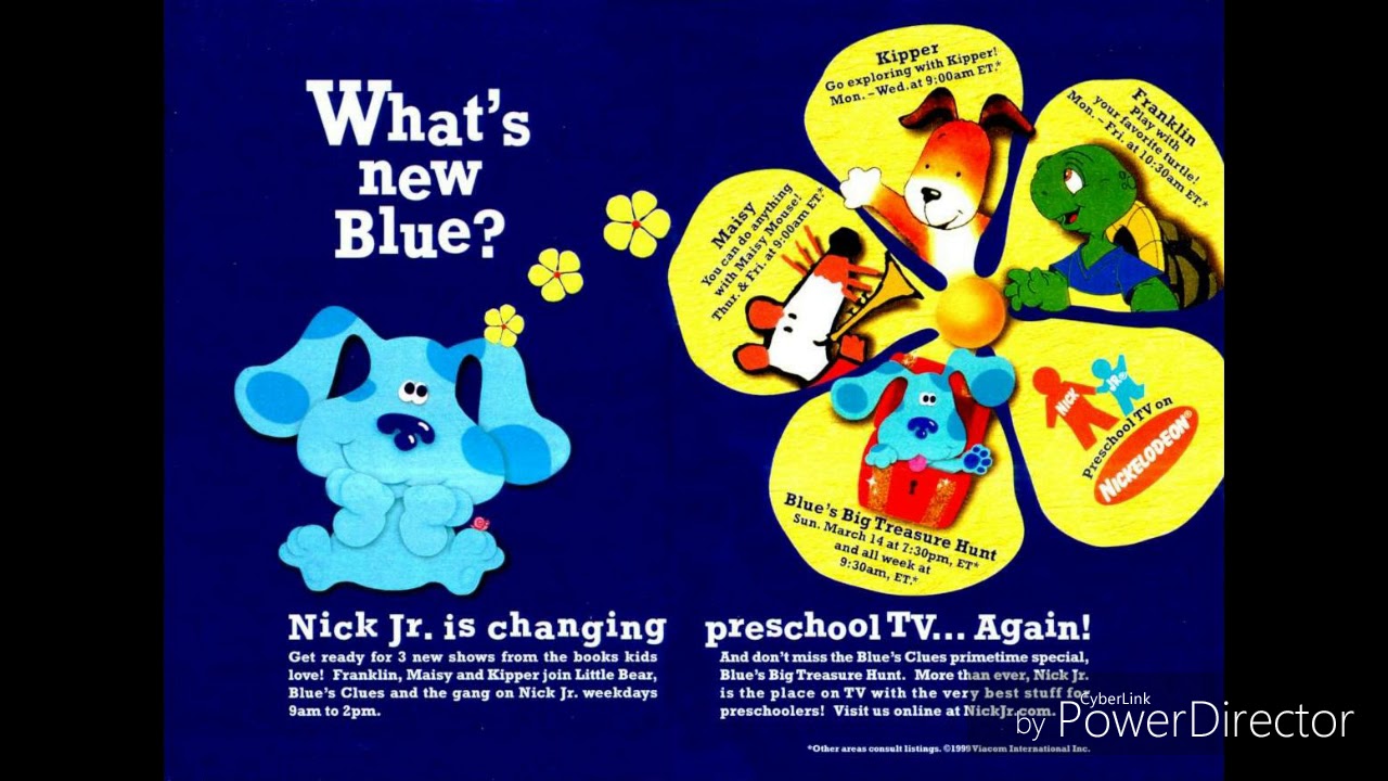 Keyshawn credle Nick jr three Show franklin maisy and kipper blue clues ...