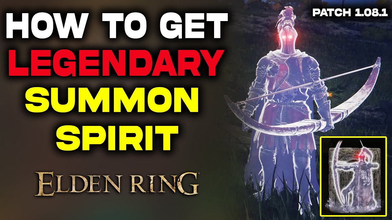 Best Ranged Legendary Summon Spirit in Elden Ring | How to Get Redmane ...