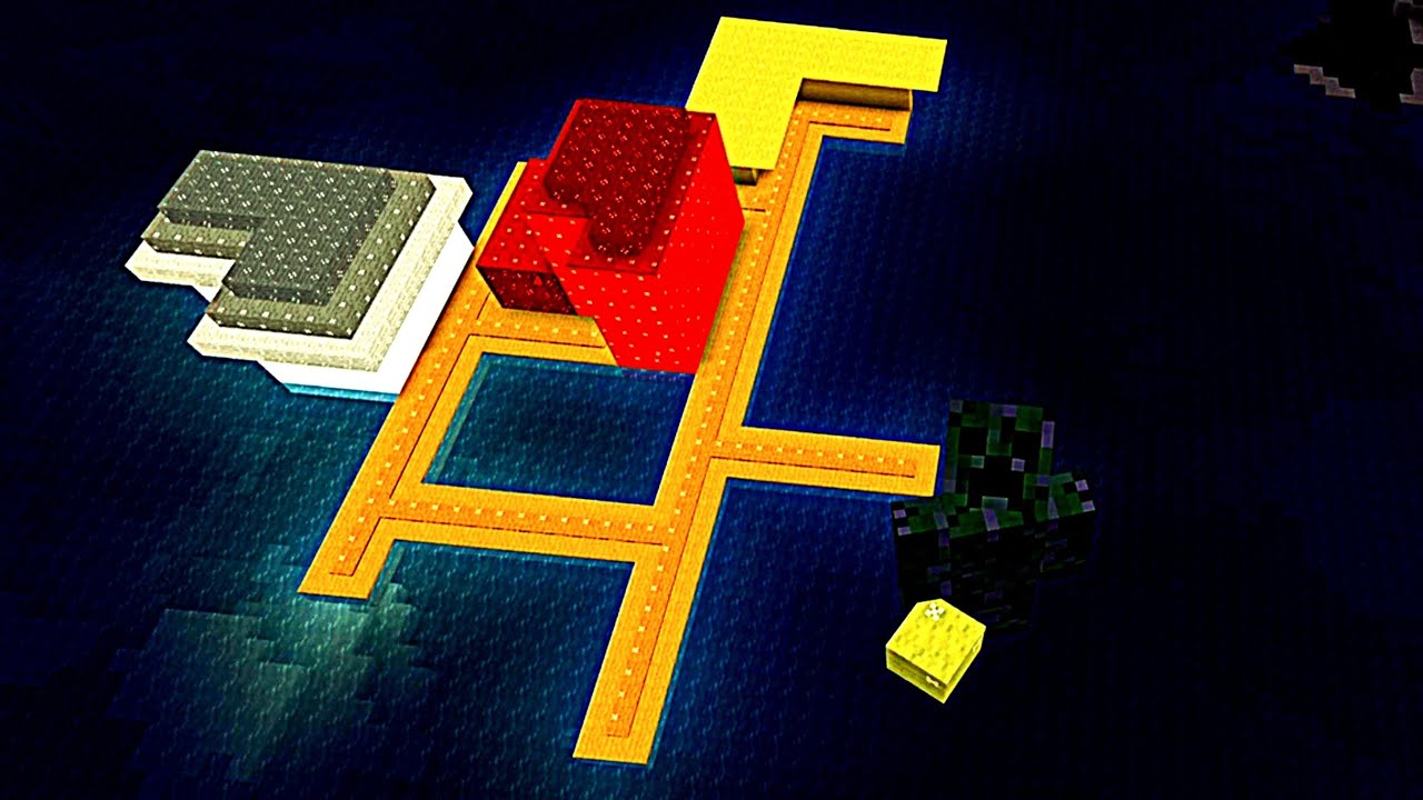 Minecraft Making A Wool Town part 1 - YouTube