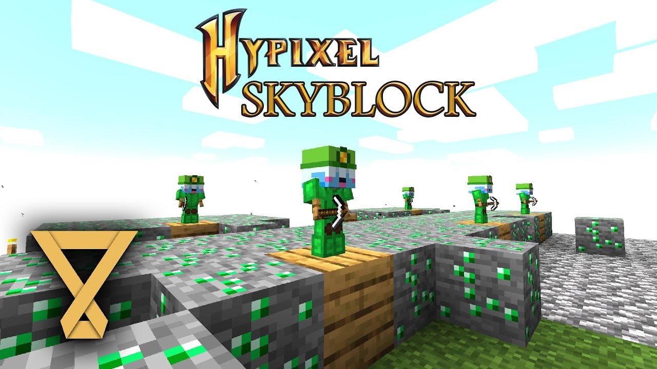 Emerald Minion - Minecraft Hypixel Skyblock #8 [Let's Play] [Deutsch ...