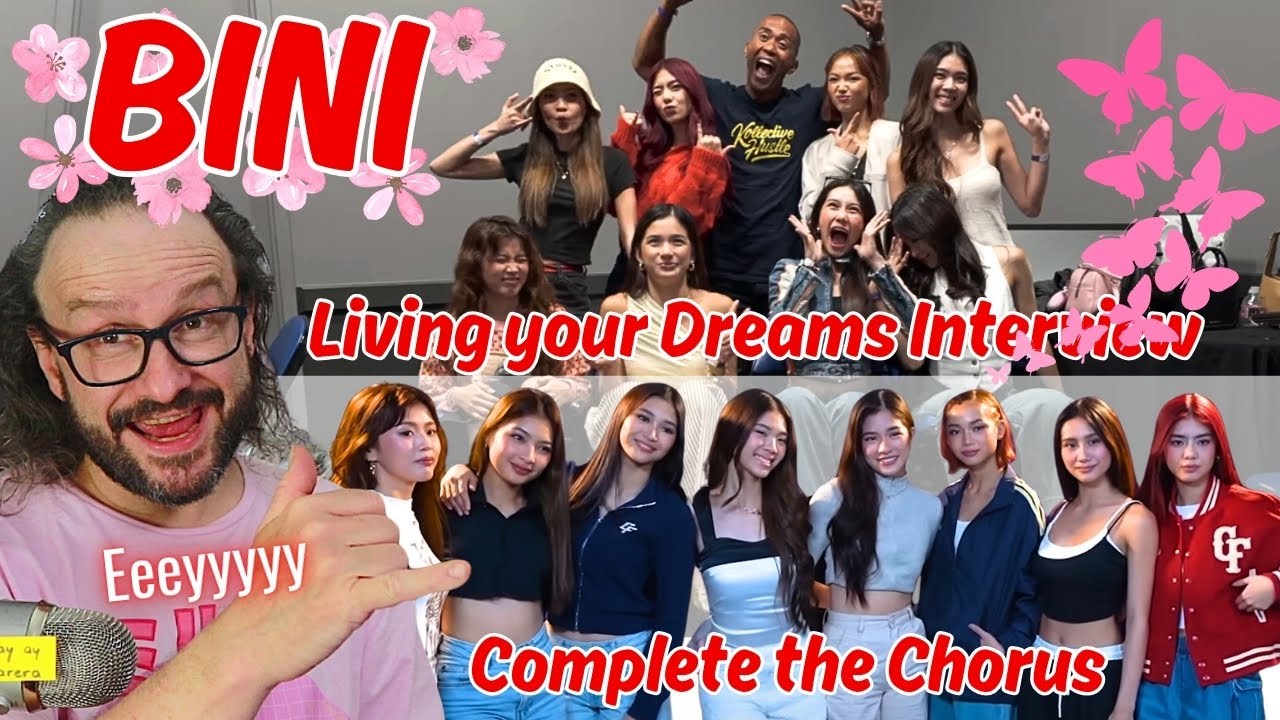 wonderful!!! BINI Interview Living your Dreams + Finishing the Lyrics ...