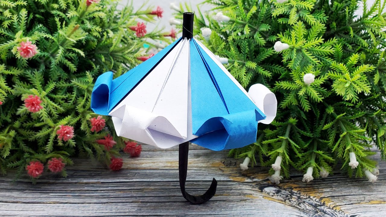 Easy Crafts With Paper | Handmade Paper Umbrella | How To Make Easy ...