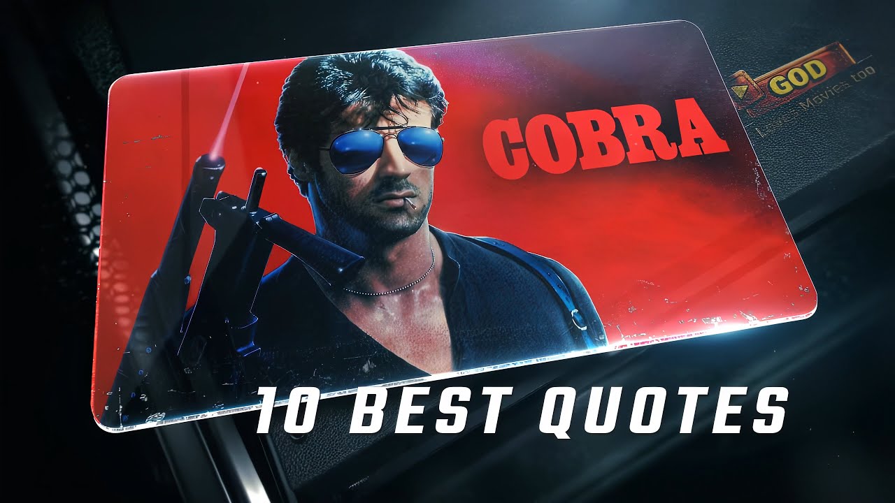 Cobra 1986 | 10 Best Quotes - YouTube