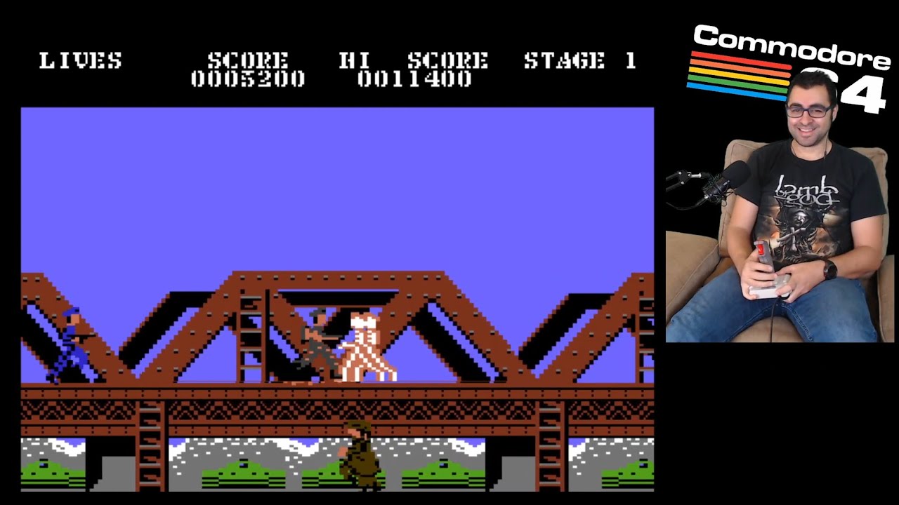 Green Beret / Rush 'n Attack - Commodore 64 - YouTube