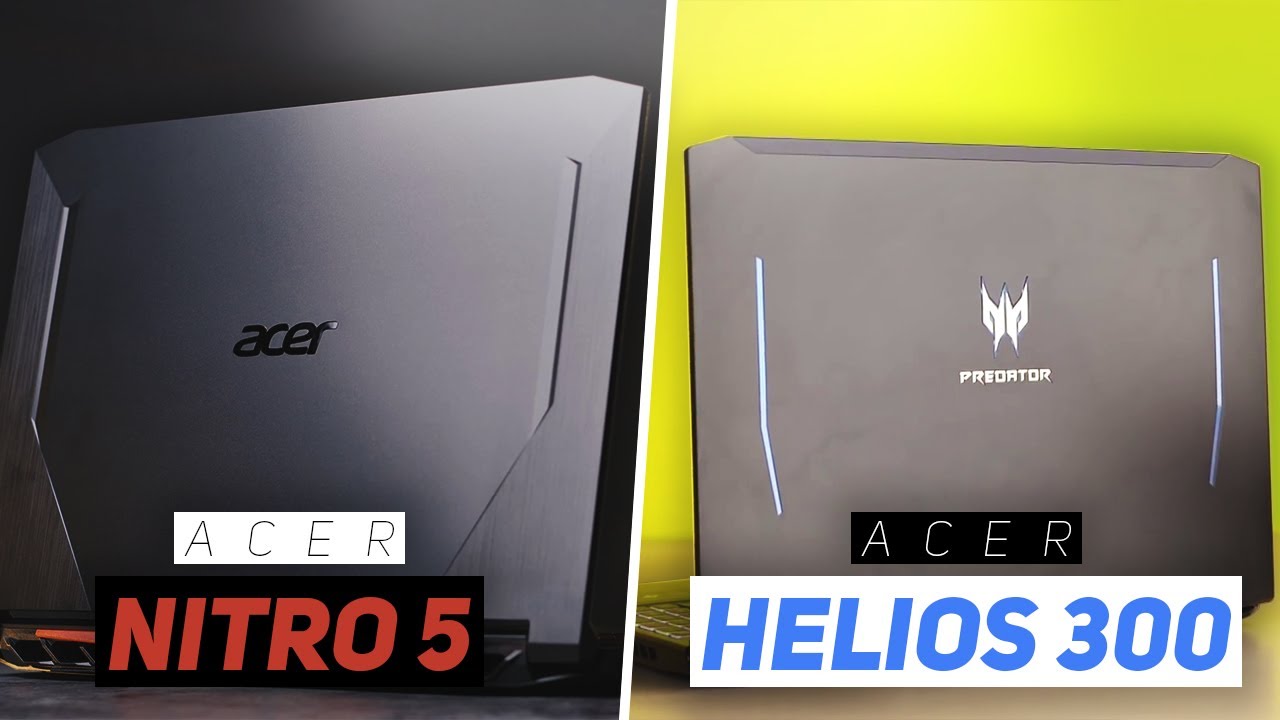Acer Nitro 5 VS Acer Predator Helios 300 2020! - Which Is The Better ...