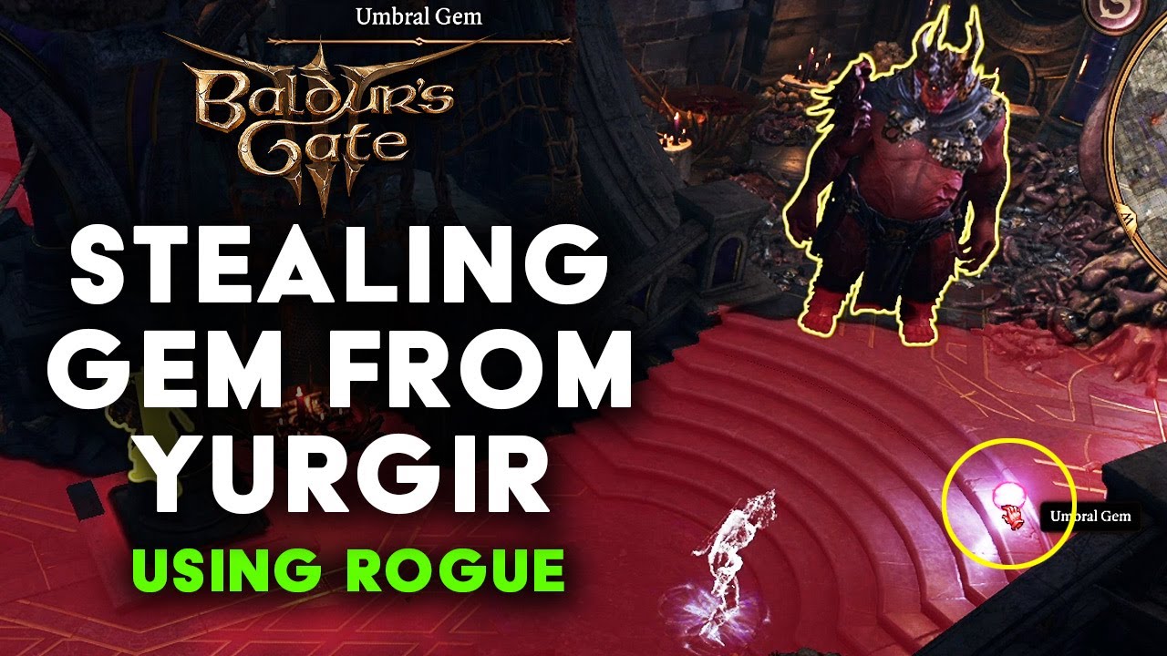 How to get the UMBRAL GEM from Yugir in Baldur's Gate 3 without getting ...