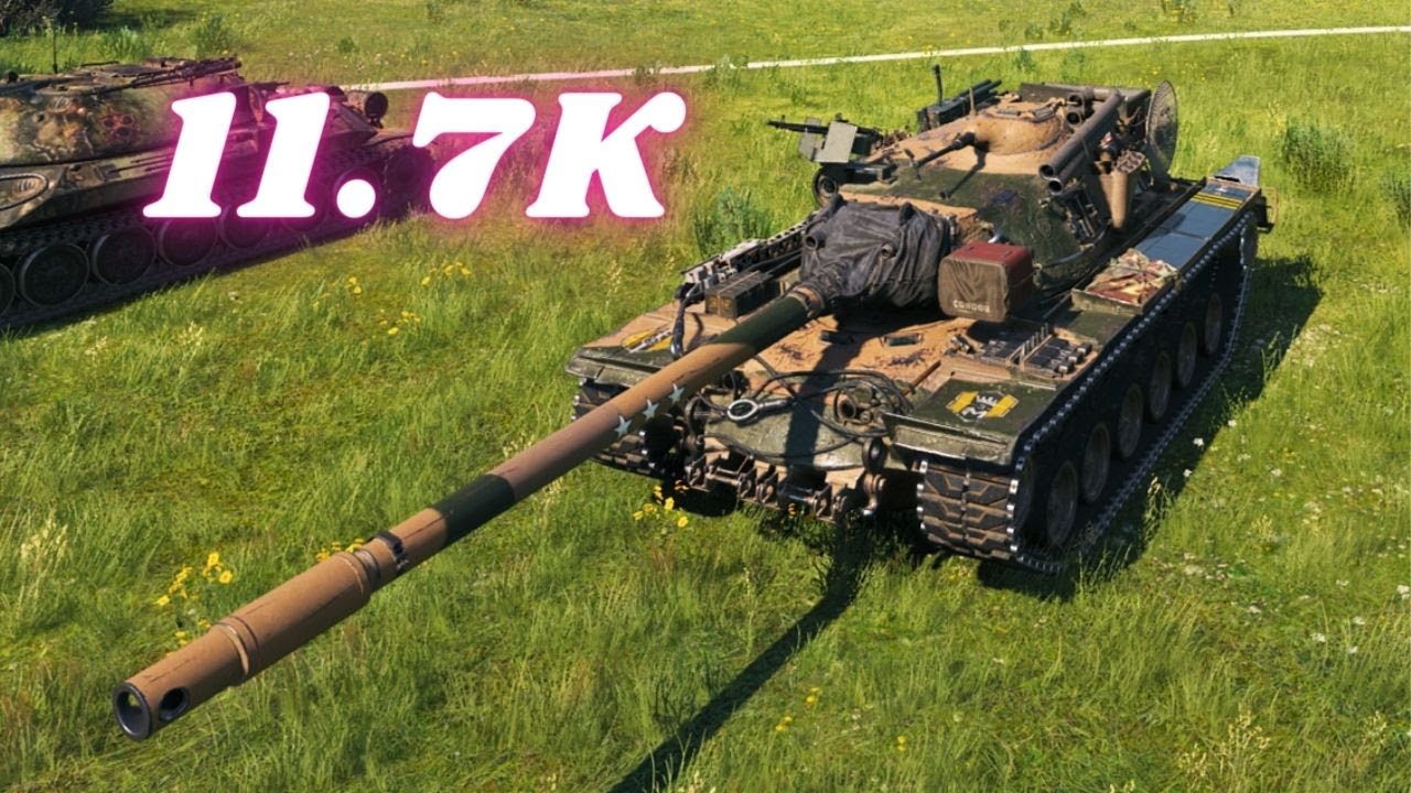 T110E5 - 11.7K Damage 5 Kills World of Tanks - YouTube