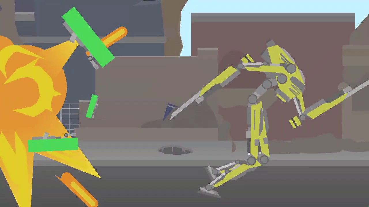 Strider mech (Stick Nodes) - YouTube