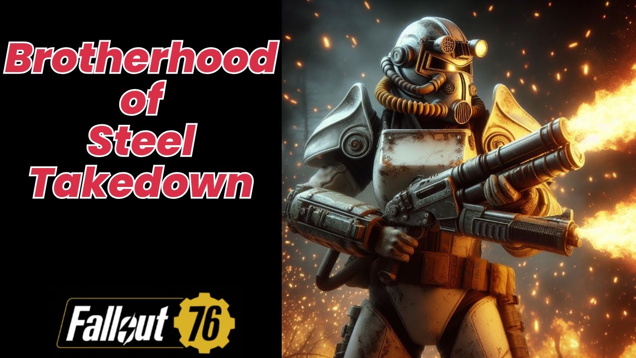 Brotherhood of Steel take down #fallout76 #fallout1st #fallout - YouTube