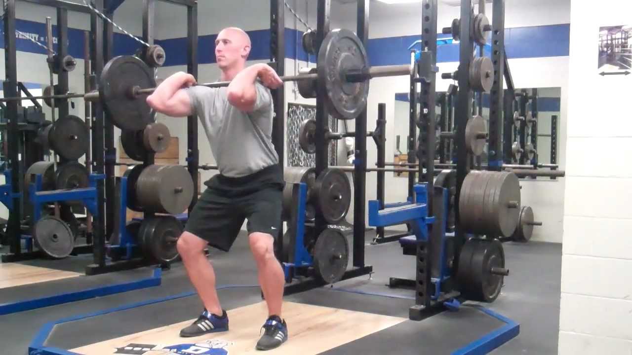 Power Clean (Hang Mid-Thigh) - YouTube