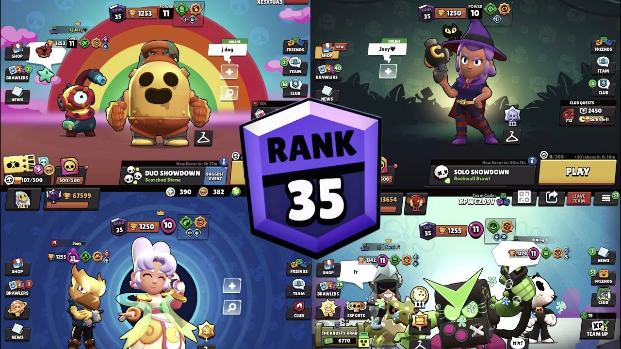 35 Rank 35s in ONE video - YouTube