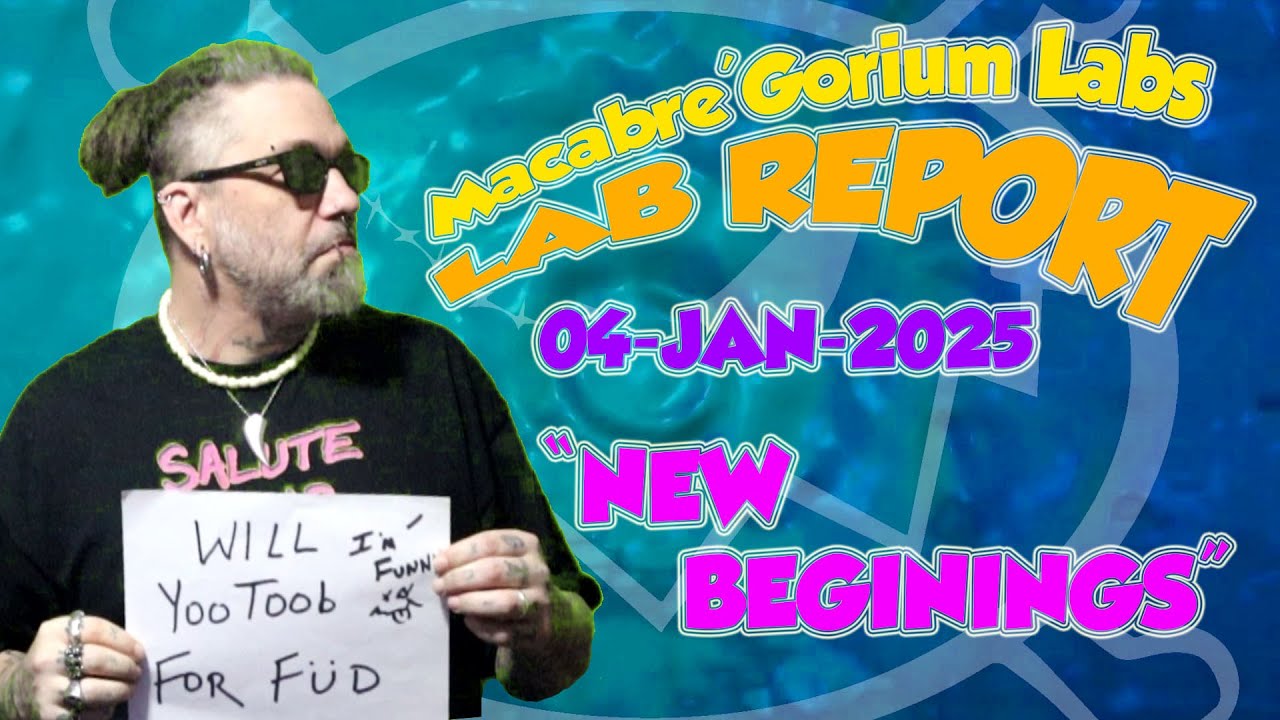 NEW BEGINNINGS! - MG Labs-Lab Report: JAN-4-2025 - YouTube