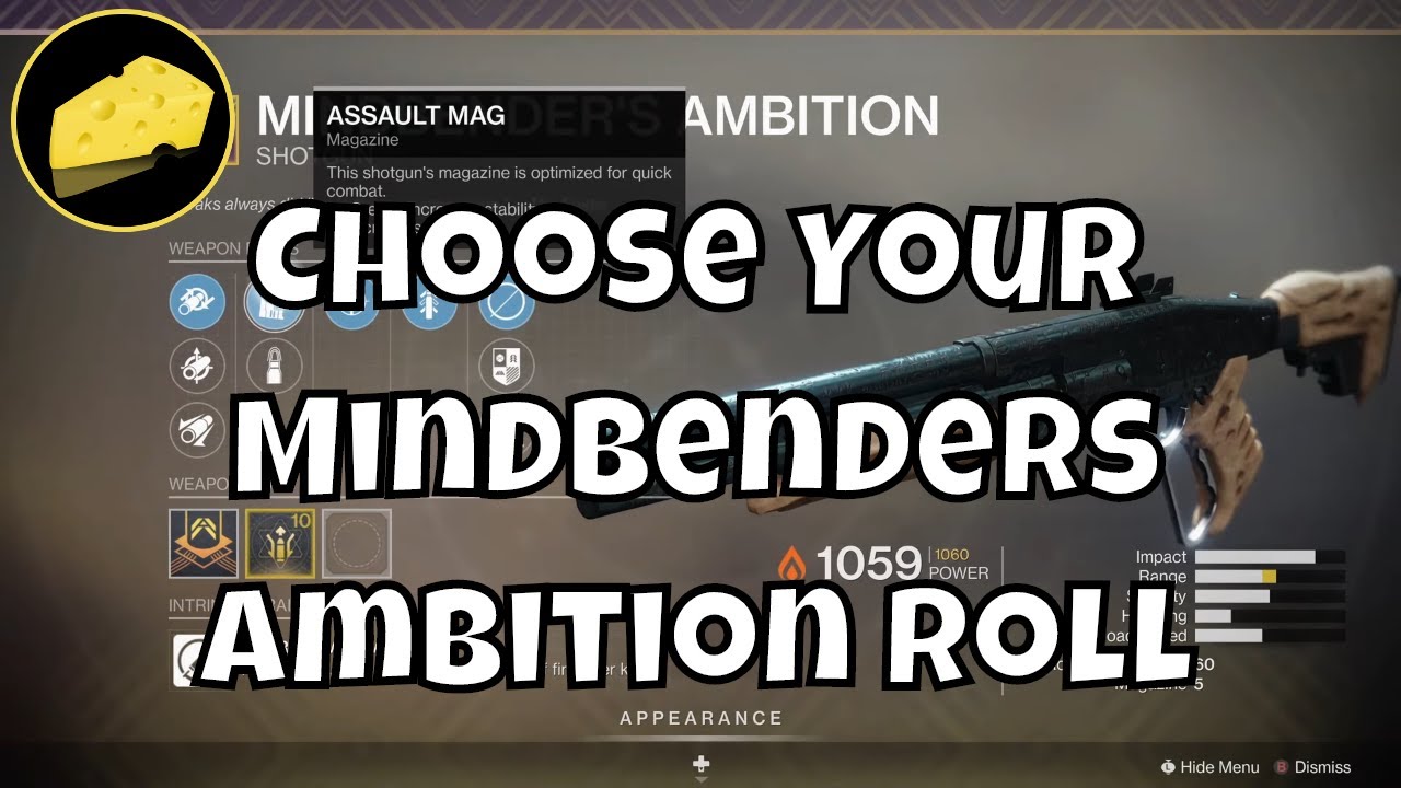Choose Your Mindbenders Ambition Roll - YouTube