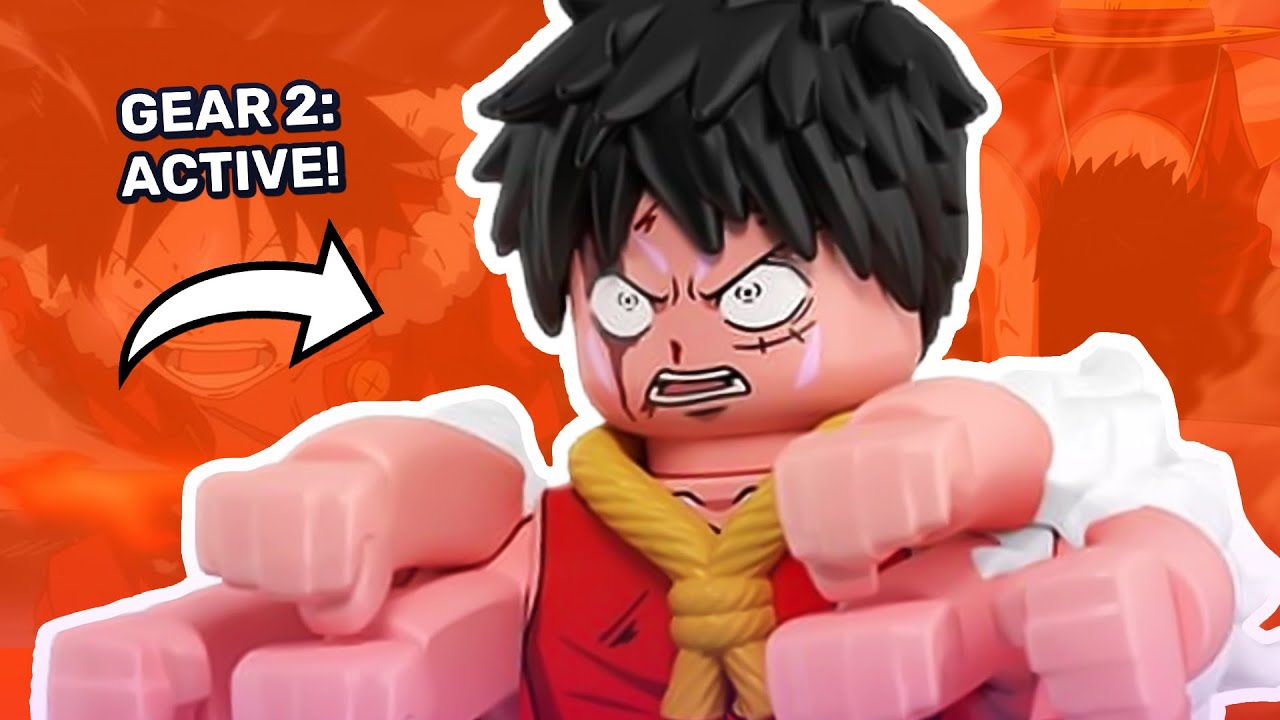 Epic LEGO Luffy Gear 2 | One Piece Custom Figure - YouTube