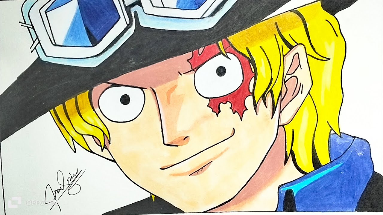 Drawing Sabo|One Piece|Sabo|Anime drawing - YouTube