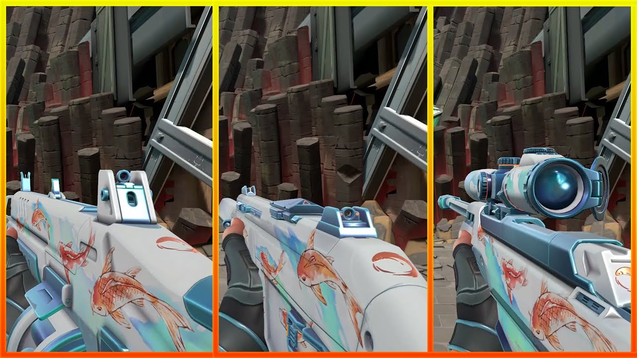 ALL NEW KOHAKU & MATSUBA SKINS INGAME (DEFAULT) - VALORANT KOHAKU ...