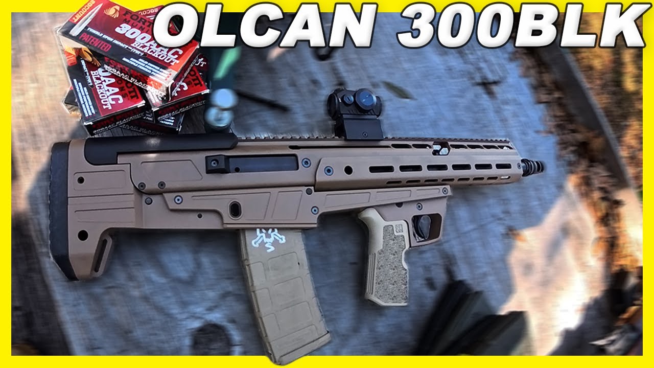OLCAN Bullpup First Shots: Is PSA's New 300BLK a Game Changer? - YouTube