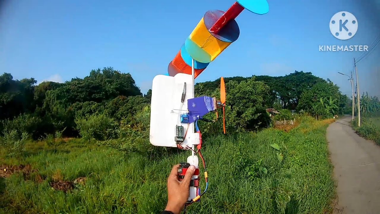 ลูกกลิ้งบิน DIY (Magnus Effect RC Plane) - YouTube