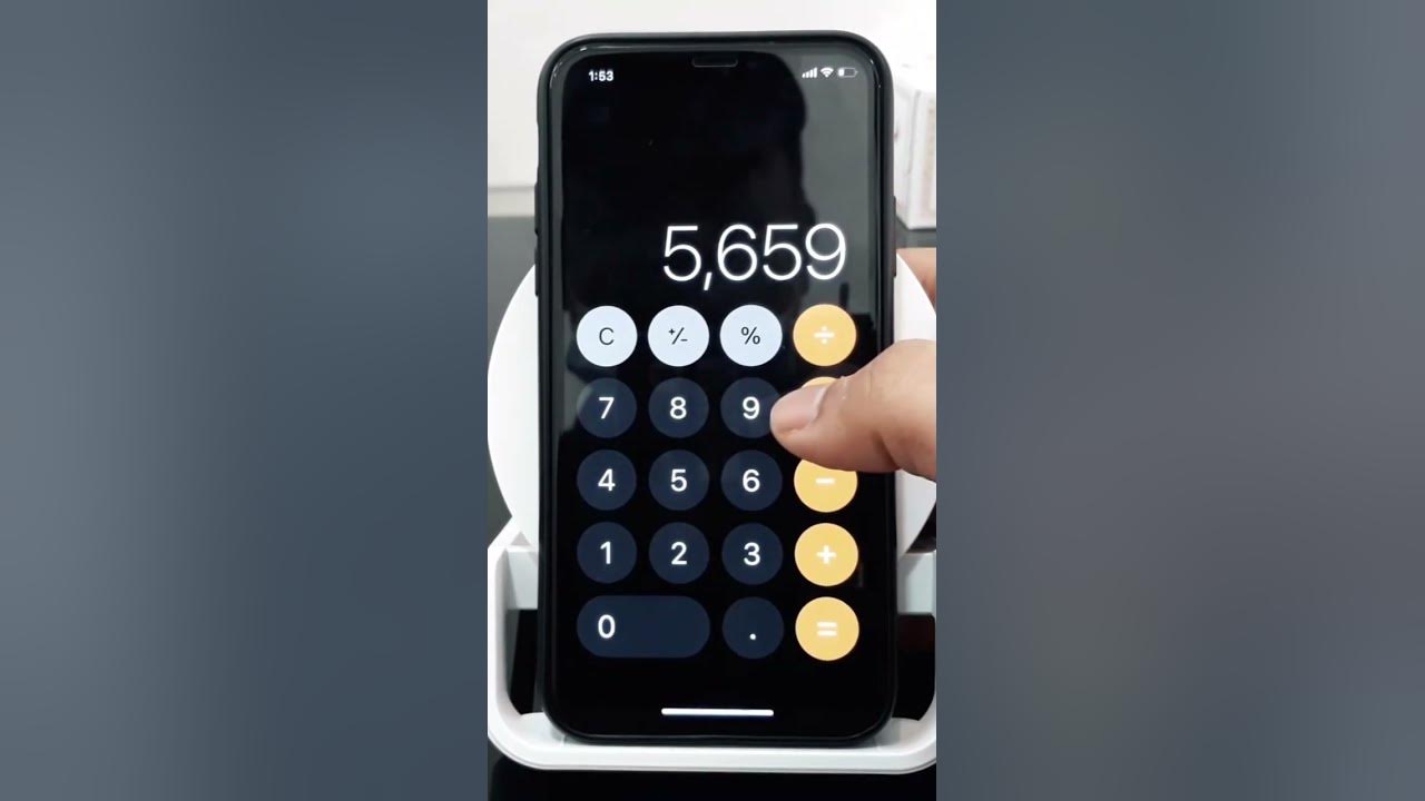 Backspace In Calculator Youtube
