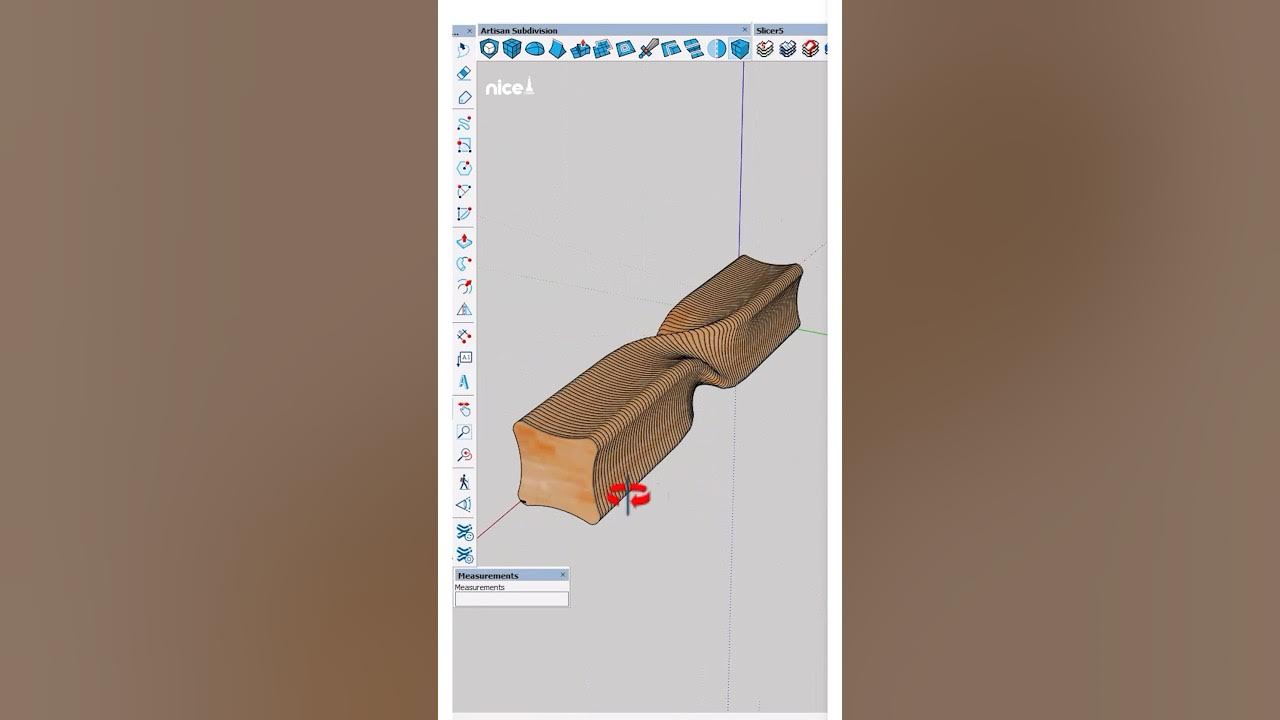 How to create a 3D parametric benchin SketchUp using the Artisan2 and Slicer5 plugins! # ...