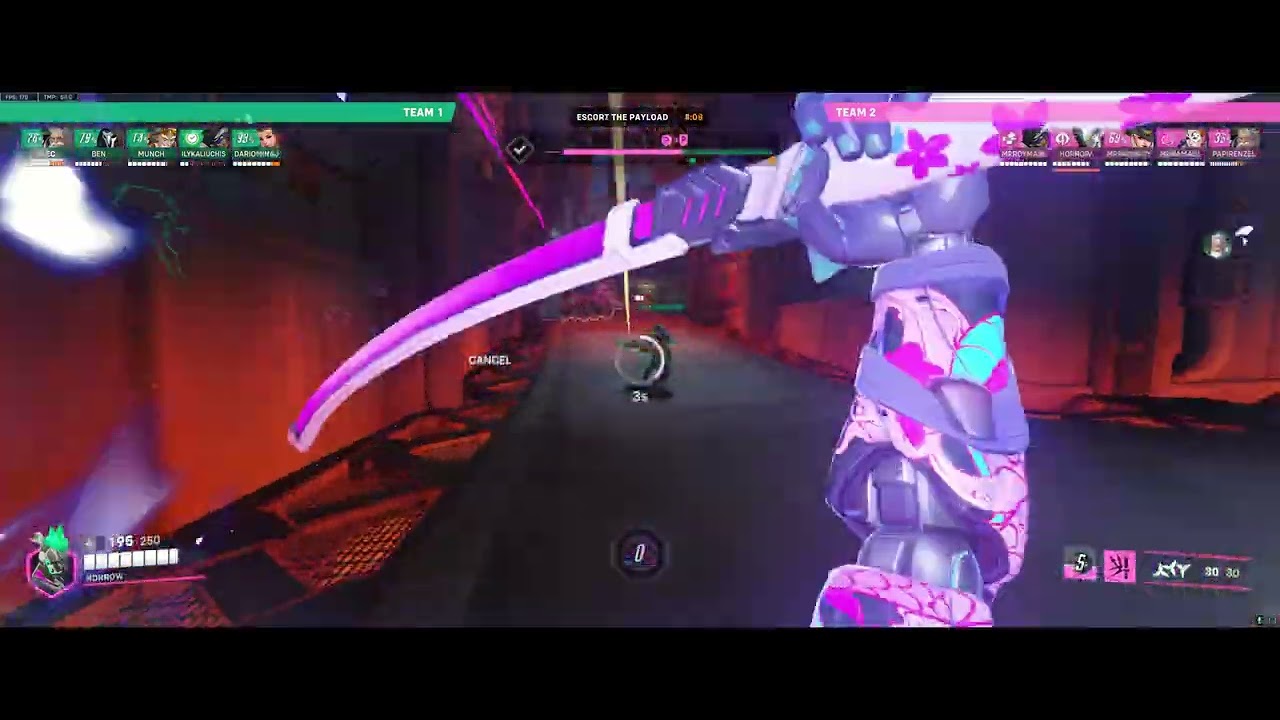 peak nanoblade gameplay - Overwatch 2 - YouTube
