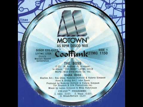Diana Ross - The Boss (12" Disco 1979) - YouTube