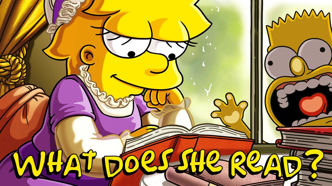 The Books You MUST Read! | Lisa Simpson - YouTube