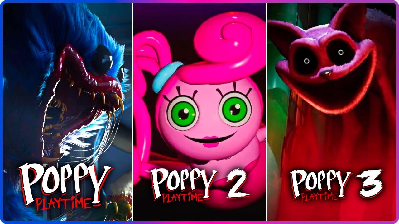 POPPY PLAYTIME CHAPTER 1 + 2 + 3 - Pelicula Completa en Español Latino ...