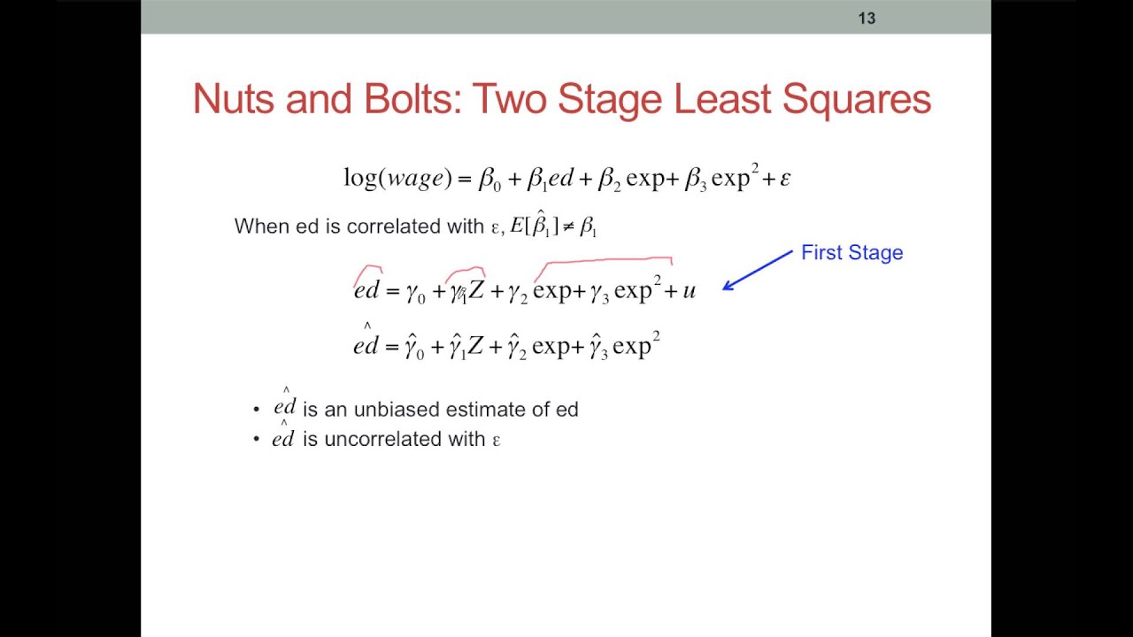 An intuitive introduction to Instrumental Variables - YouTube