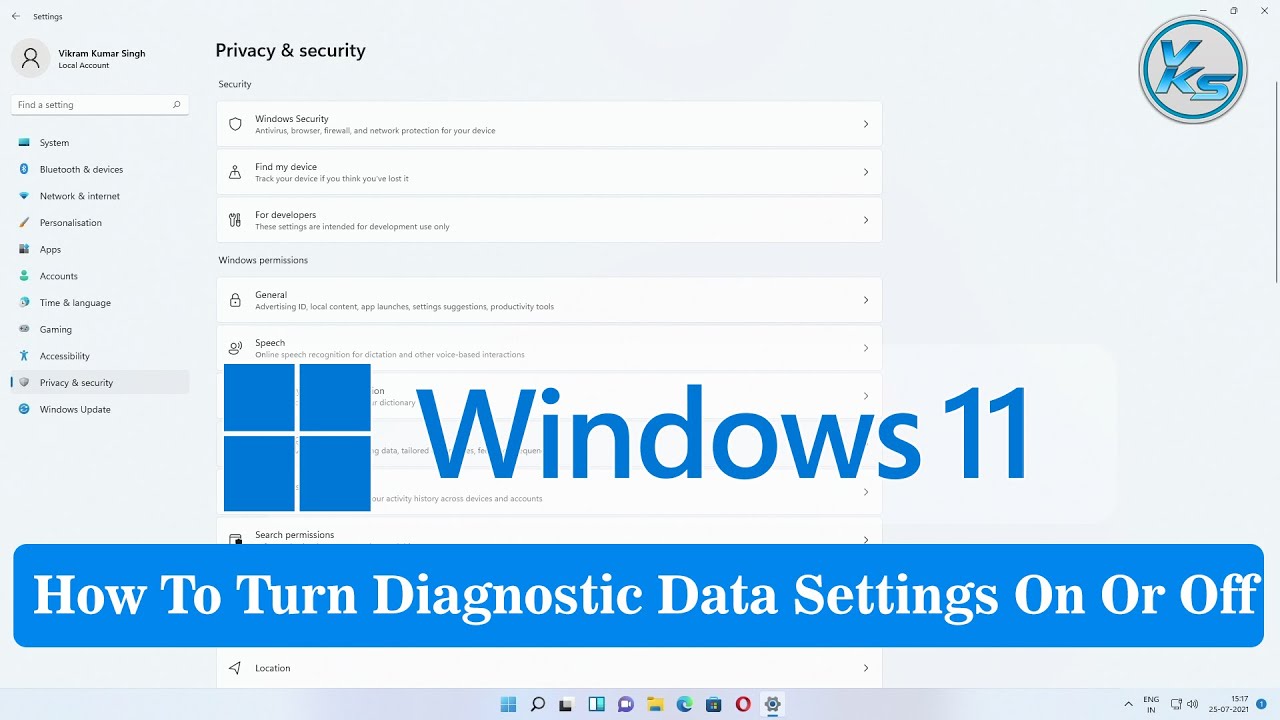 How To Turn Diagnostic Data Settings On or Off in Windows 11 - YouTube