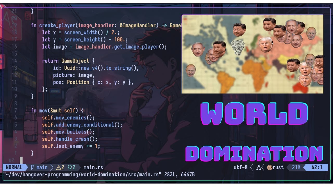 World Domination: Full 2D Game Built in Rust — Step-by-Step (Using ...