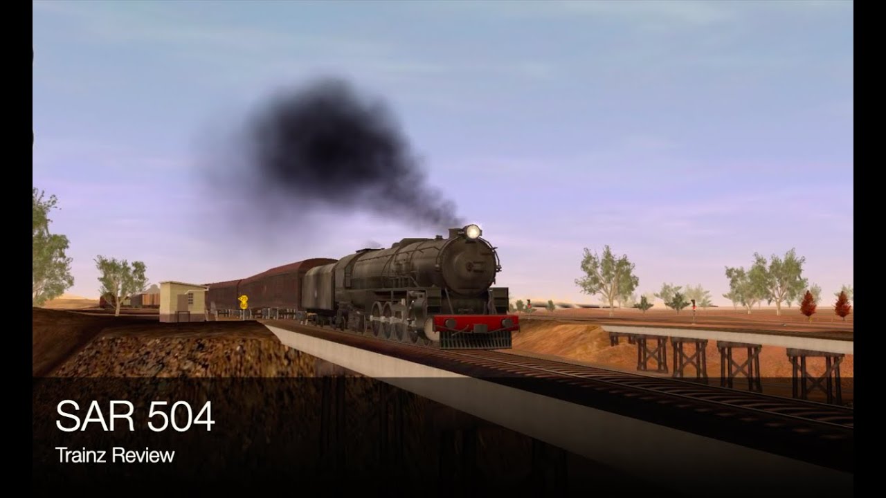 Trainz 2 Review for the SAR 504 - YouTube