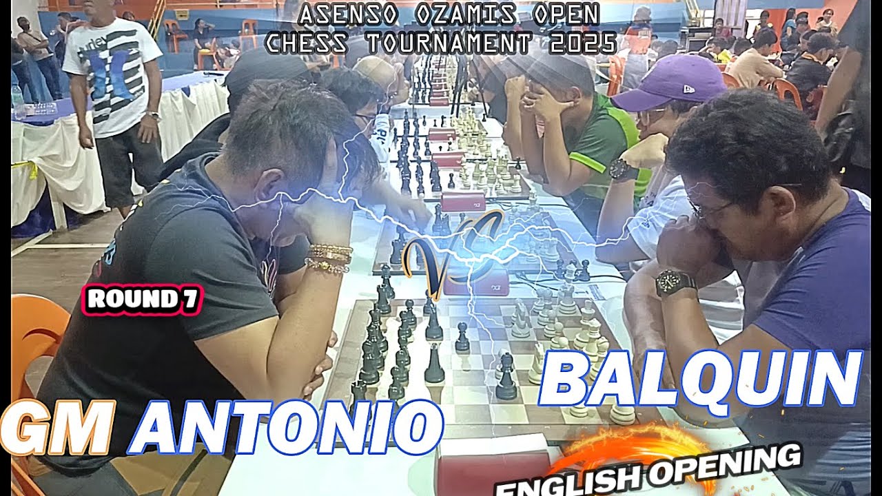 BALQUIN JOHNNEL (2158) VS. GM ANTONIO ROGELIO (2325) | - YouTube