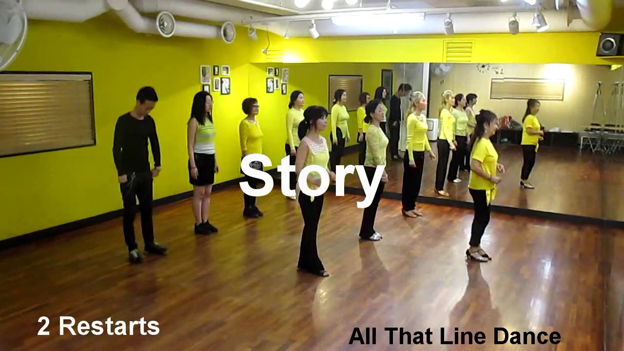 Story (by Maddison Glover) - Line Dance - YouTube