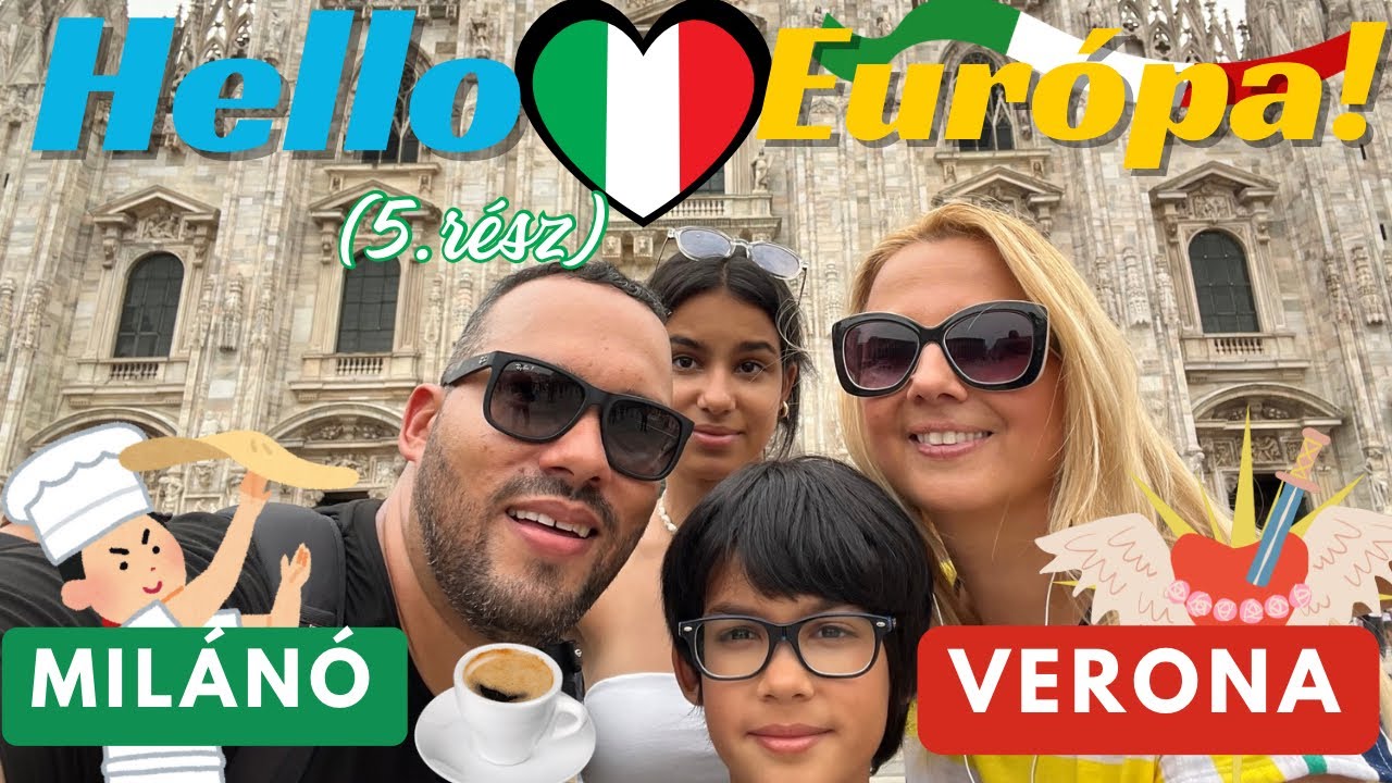 EURÓPAI VAKÁCIÓ (5. rész) - Mennyire jön be az olasz életstílus?#milano ...