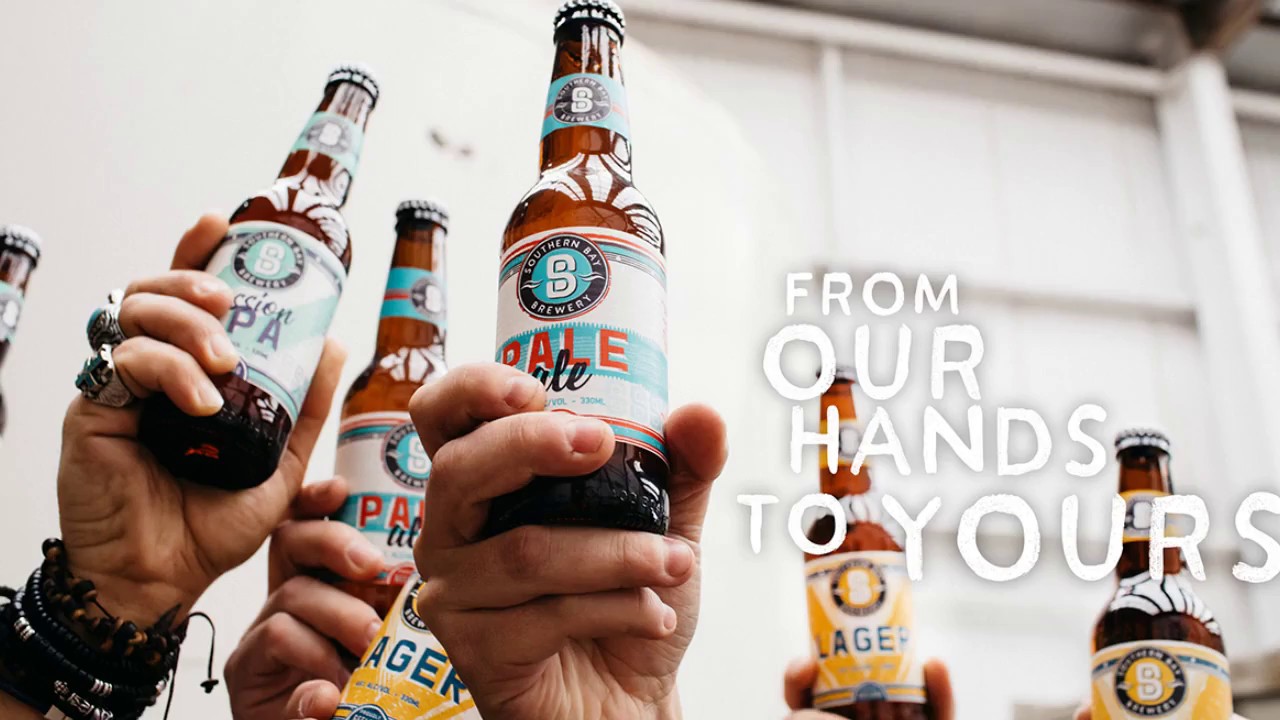 Southern Bay Brewery New Look & Range Of Beer - YouTube