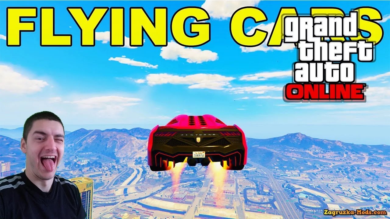 GTA 5 ONLINE - RPG vs FLYING CARS - YouTube