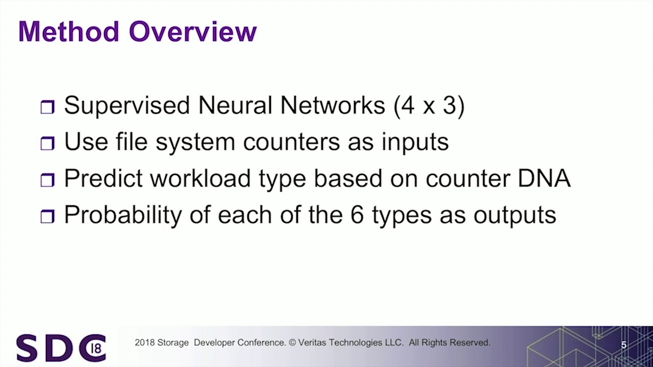 SDC 2018 - Machine Learning to Detect Complex Workloads in Real-time ...