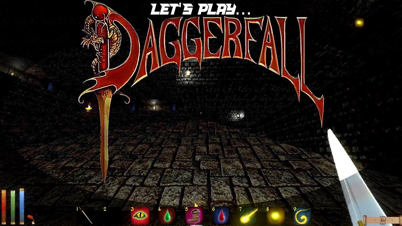 Ruins of Wicksmith Court, With LIGHT - Let's Play Daggerfall Unity (Episode 4) - YouTube