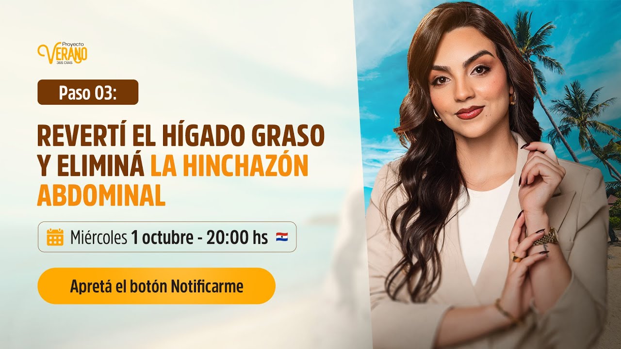 Paso 3: Revertí el hígado graso y elimina la hinchazón abdominal - YouTube