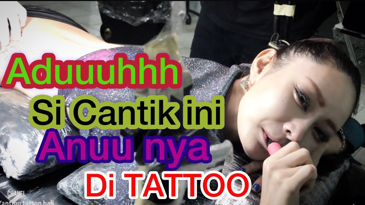 Aduhh..Si CANTIK ANUnya DI tattoo Burung ||Yan Tino Tattoo Bali - YouTube