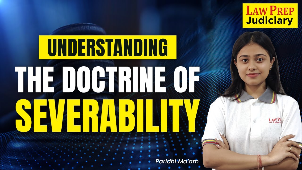 Understanding The Doctrine of severability - YouTube