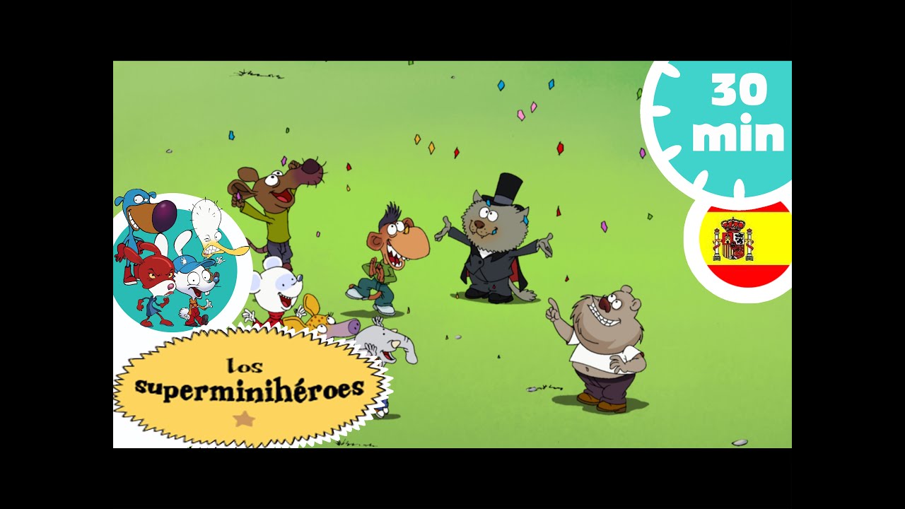 LOS SUPERMINIHEROES CASTELLANO - 30 min - Compilation #04 - YouTube