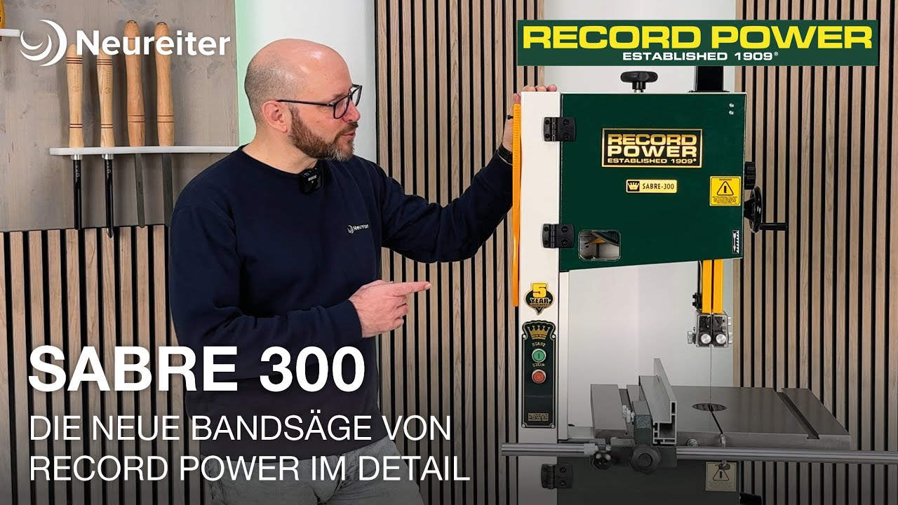 RECORD POWER Bandsäge SABRE 300 - detaillierte Produktvorstellung der ...