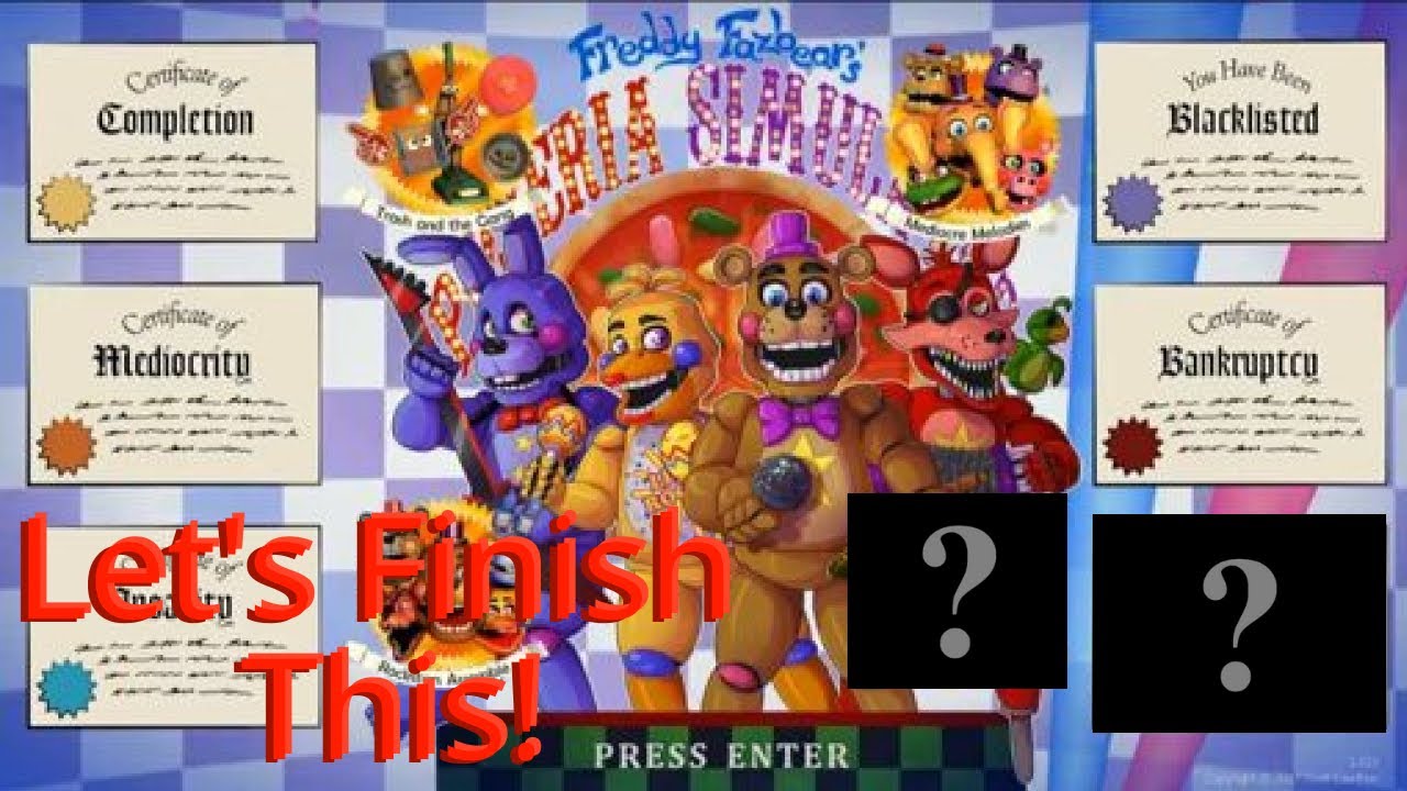 Time To Get the Final Ending! | FNAF Pizzeria Simulator - YouTube