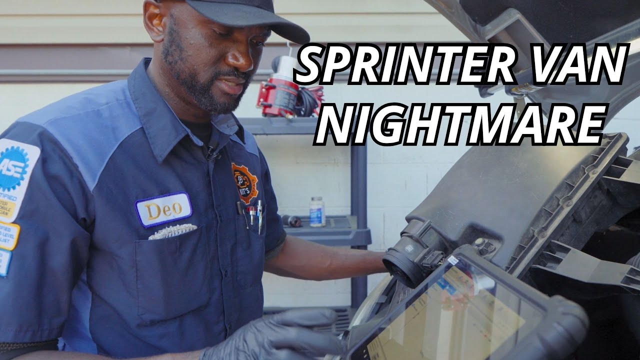 We Got The Slowest Sprinter Van on the Road in our Shop! I can Run ...