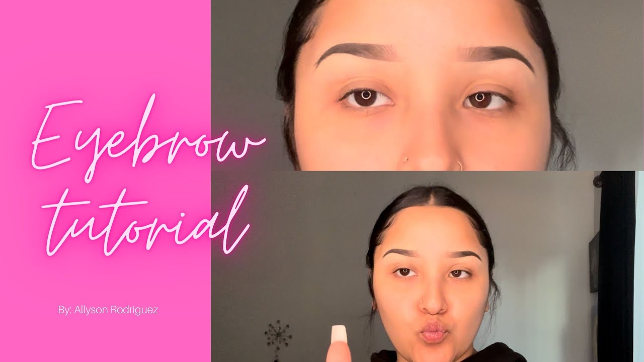 EYEBROW TUTORIAL | Quick & Easy | Beginner friendly - YouTube