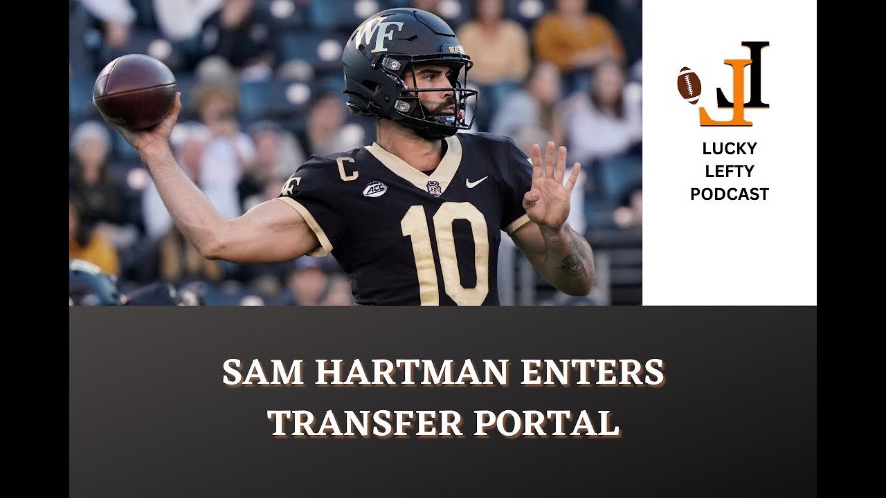 SAM HARTMAN ENTERS THE TRANSFER PORTAL - YouTube
