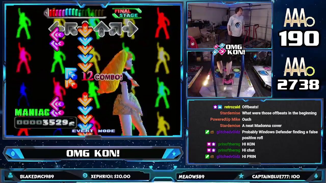 OMG KON! | KUNG FU FIGHTING (MANIAC 6-PANEL) PFC AAA [DDR 4th MIX PLUS ...